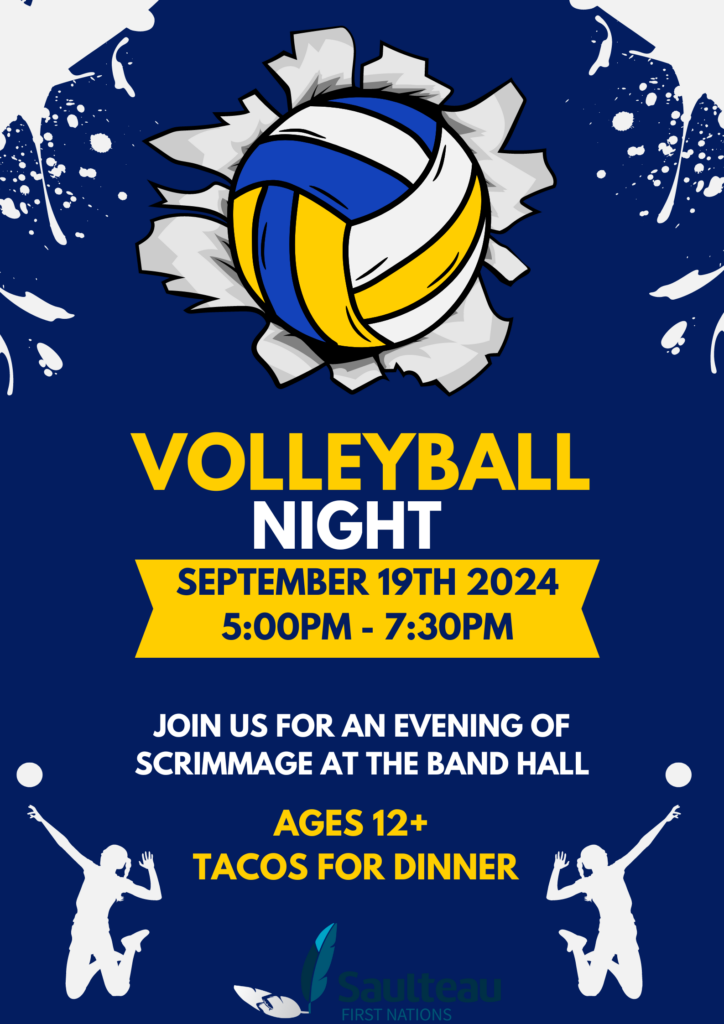 Volleyball Night! - Saulteau First Nations