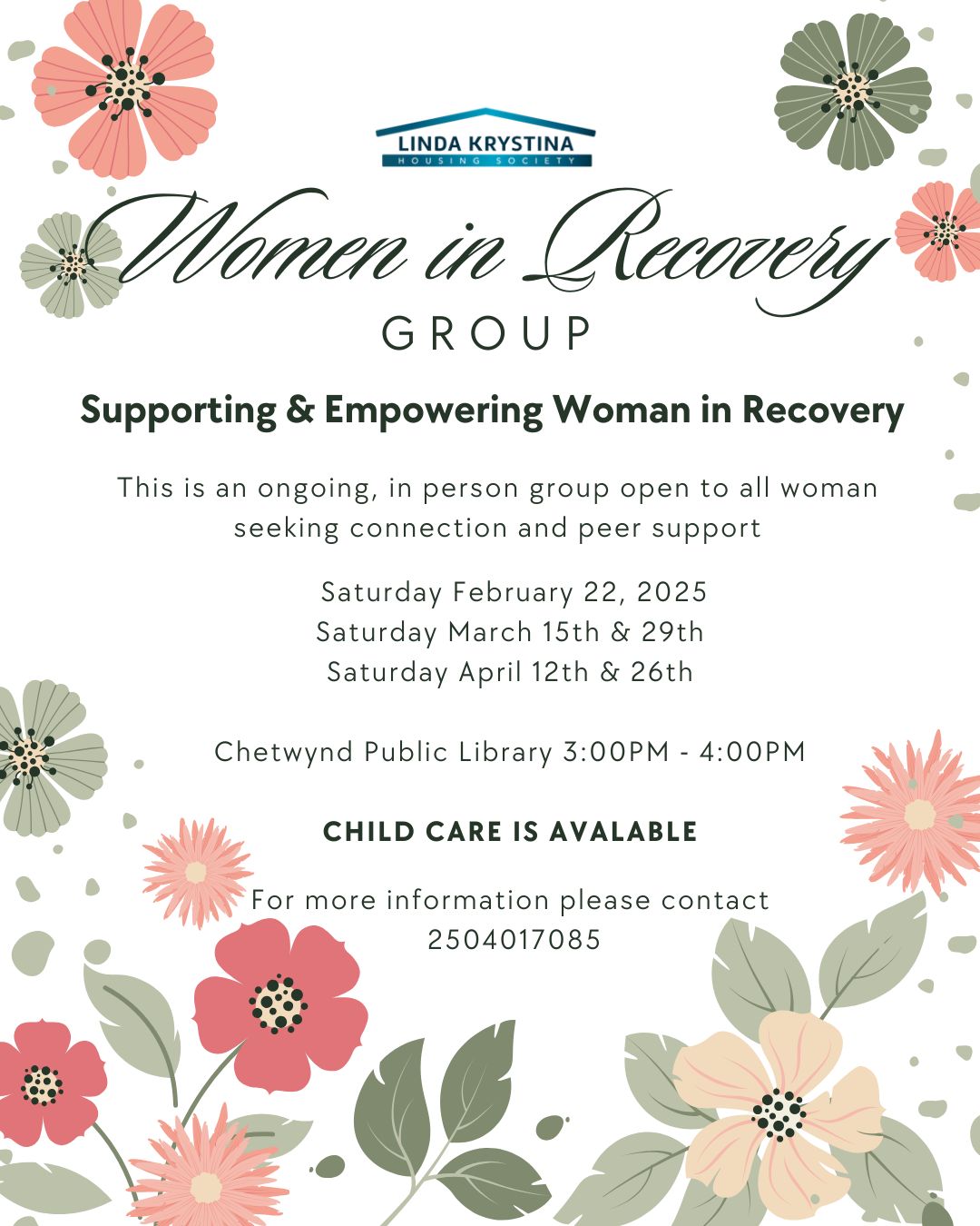 Women In Recovery Group - Saulteau First Nations