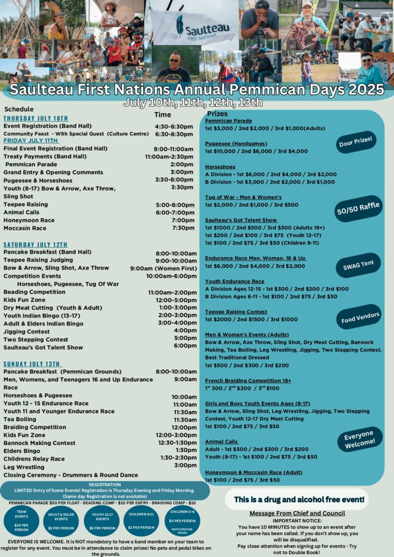 Pemmican Days! - Saulteau First Nations