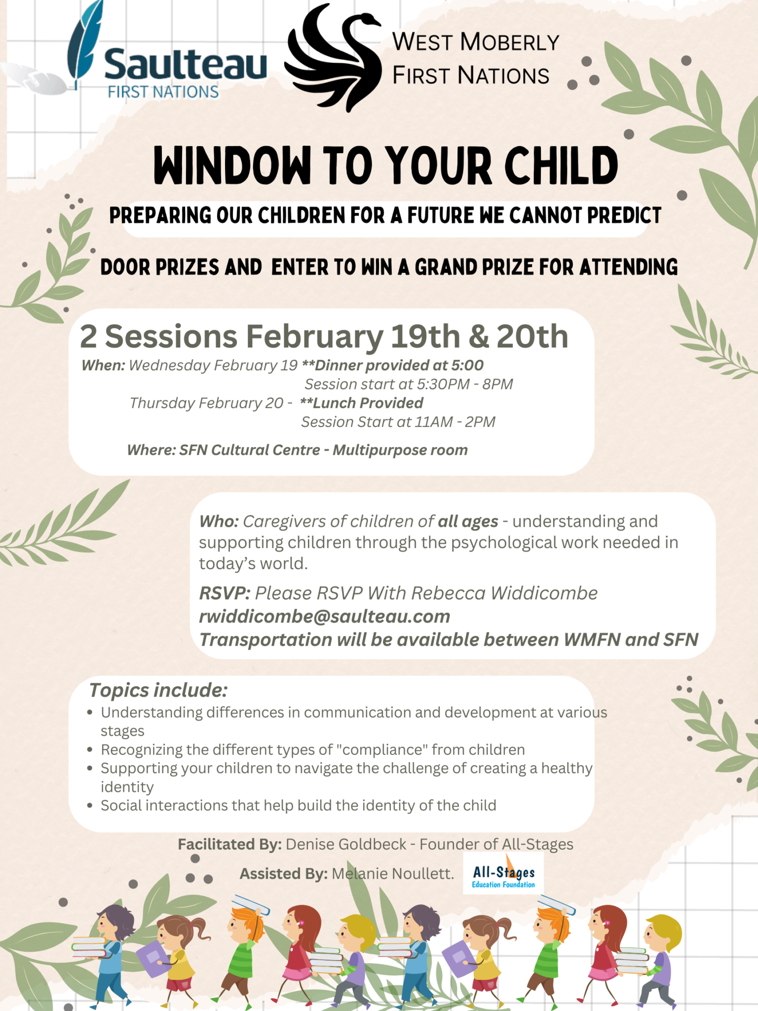 Window To Your Child: Parenting Session - Saulteau First Nations