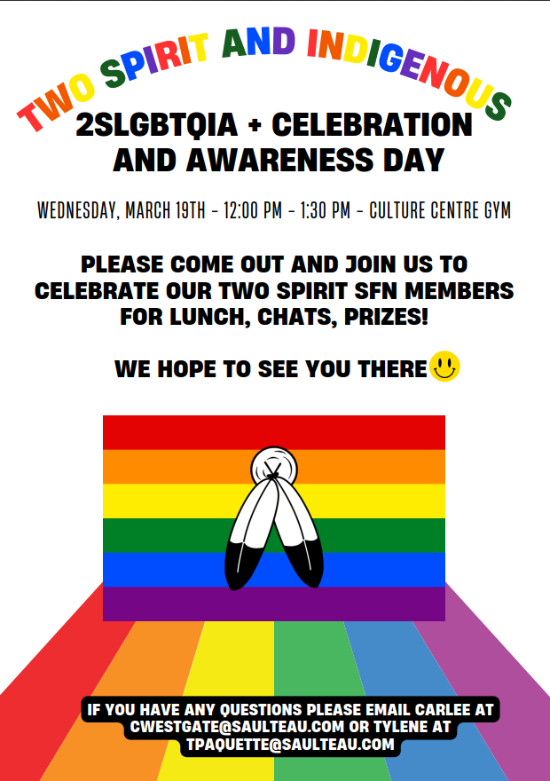 Two Spirit & Indigenous 2SLGBTQIA+ Celebration - Saulteau First Nations