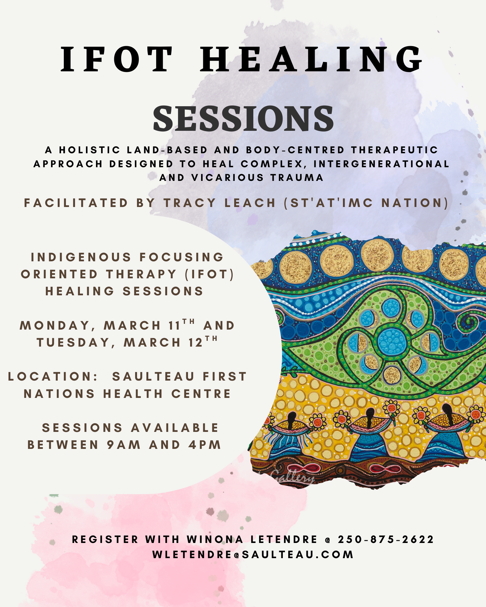 IFOT Healing Sessions - Saulteau First Nations
